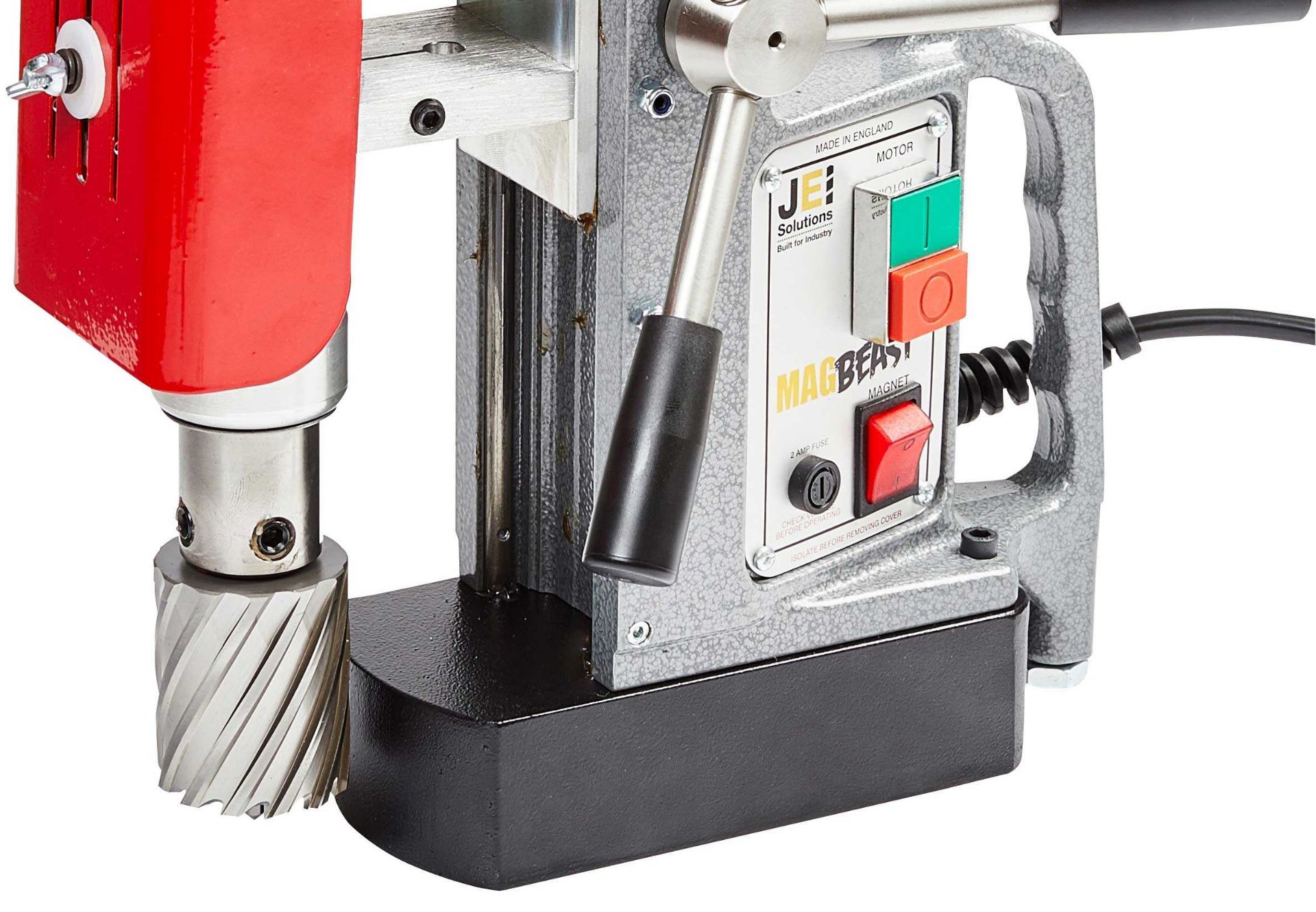 JEI MAGBEAST HM50 - Heavy Duty 2 Morse Taper Magnetic Drill 110V - The ...