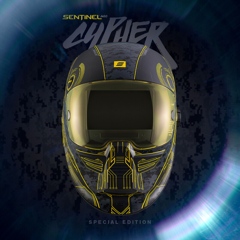 ESAB Sentinel A60 Cypher Hero Welding & Grinding Helmet (Special ...