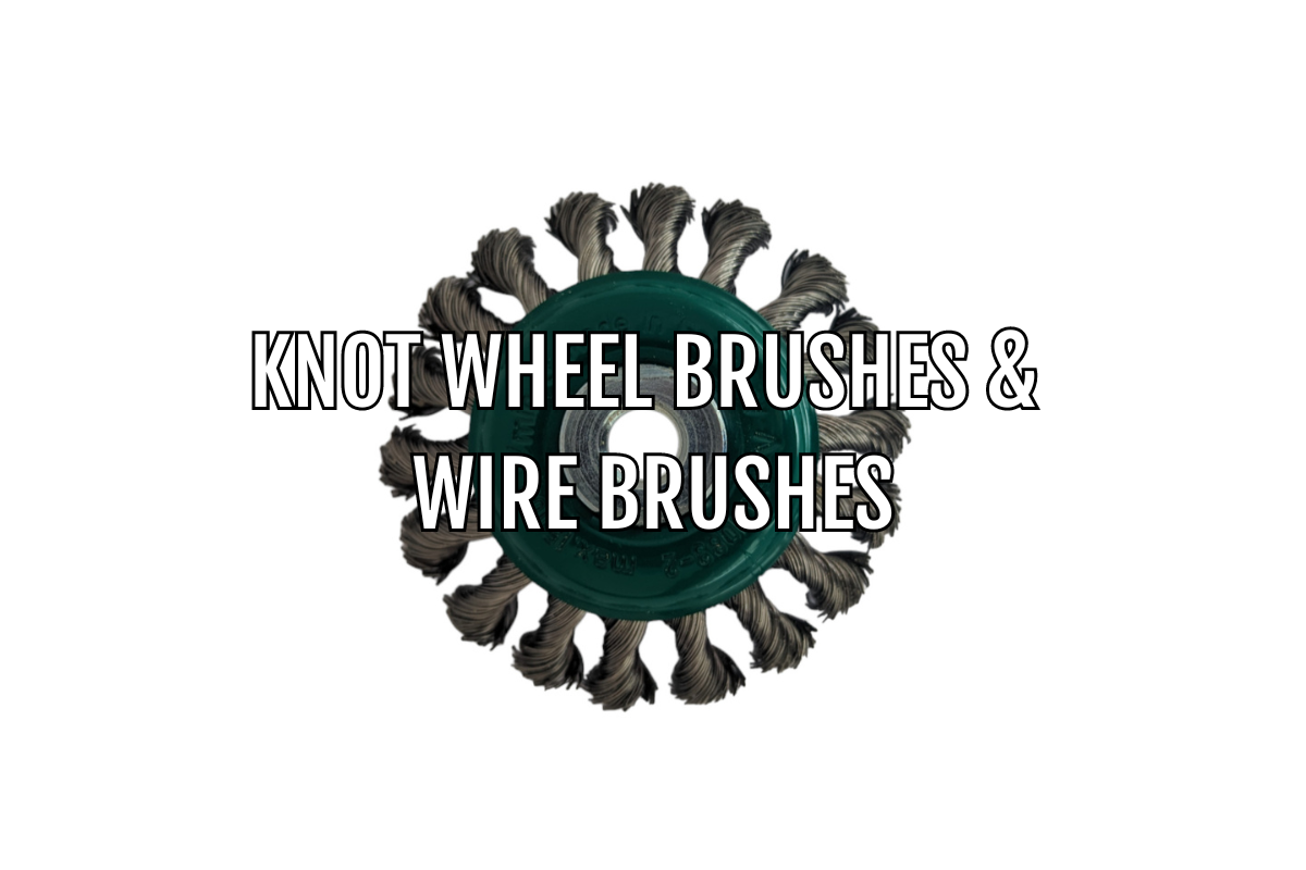 Knot Wheel Brushes & Wire Brushes - The Welding Store